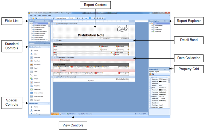Getting started with Report Designer – Quality Management (Professional)