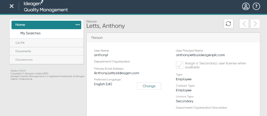 Ideagen Quality Management 7.5 Release Notes – Quality Management ...
