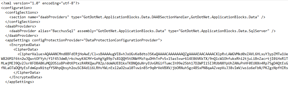 Encrypting and decrypting configuration files – Quality Management ... Encrypting and decrypting configuration files – Quality Management ...