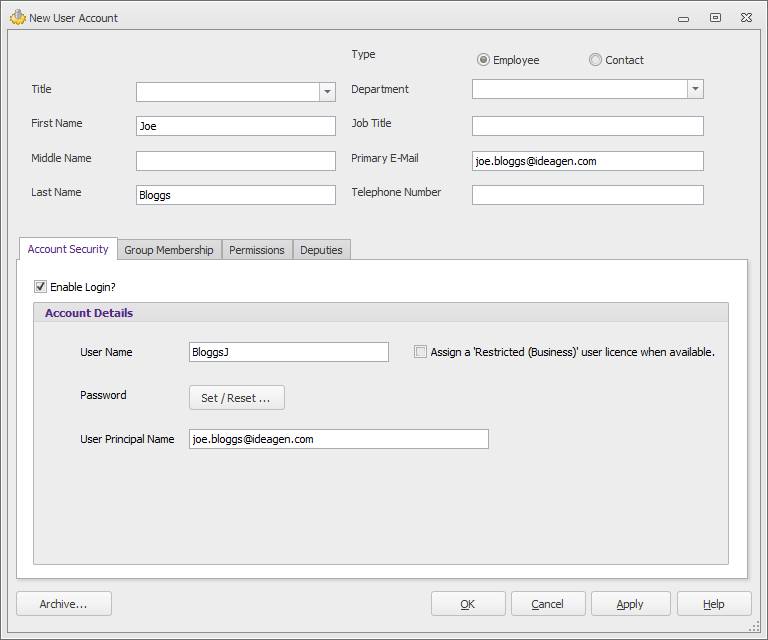 Updating Users with a UPN in 7.2 (when Switching to SSO Authentication) – Quality Management ...