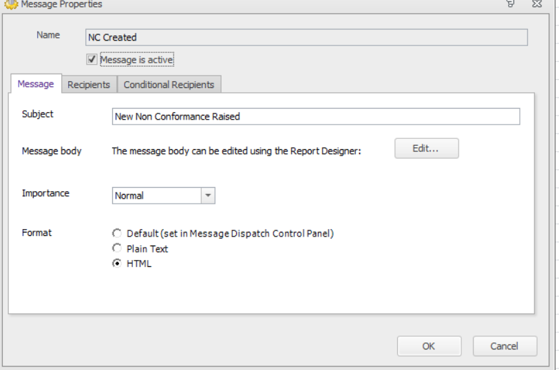 Troubleshooting messaging and escalation emails not sending – Quality Management (Professional)